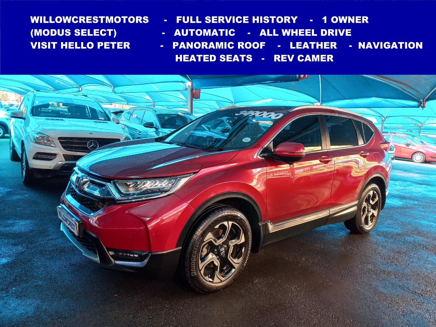 Honda CR-V 1.5T Exclusive AWD CVT for sale in Gauteng - Johannesburg ...